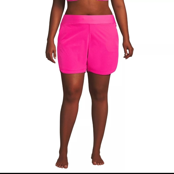 Lands' End | Swim | New Lands End Womens Plus Size Swim Board Shorts ...